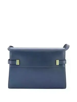 Saint Laurent Manhattan Leather Small Shoulder Bag