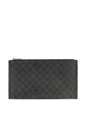 Gucci Medium Essence Classic Pouch - Black