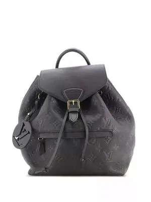 LOUIS VUITTON Montsouris Nm Monogram Empreinte Leather Pm Backpack