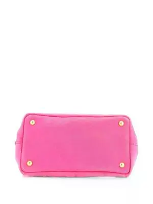 Prada Canapa Convertible Canvas Mini Tote Bag