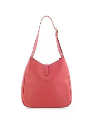 Saint Laurent Le 5 A 7 Supple Leather Small Hobo Bag