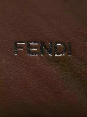 Fendi Small Zucca Canvas Peekaboo Satchel
