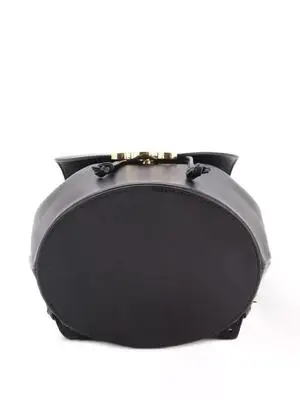 Celine Bonnie Leather Backpack - Black