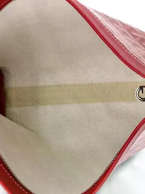 Goyard Goyardine Conti Pouch Coated Canvas Clutch Bag