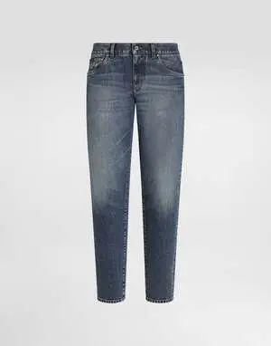 Dolce & Gabbana Denim Trousers Denim Multi-colored - Multicolor