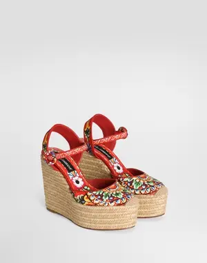 Dolce & Gabbana Sandalo Zeppa Sandals And Wedges