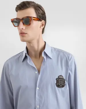 Dolce & Gabbana Striped Martini Shirt Shirts