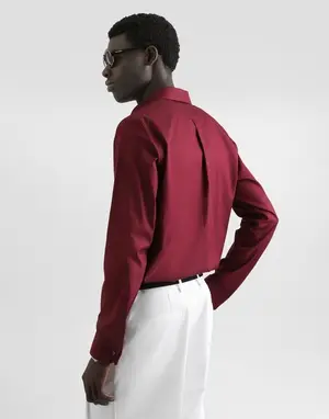Dolce & Gabbana Logo-print Martini Poplin Shirt Shirts