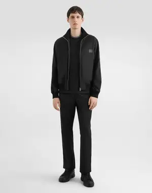 Dolce & Gabbana Wool Canvas Jacket Coats And Jackets