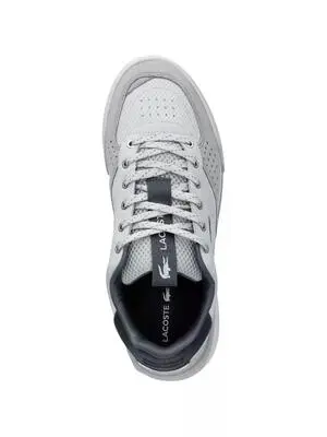 Lacoste Panelled Logo-patch Sneakers - Grey