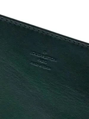 LOUIS VUITTON Dauphine Bumbag Malletage Monogram Denim Belt Bag
