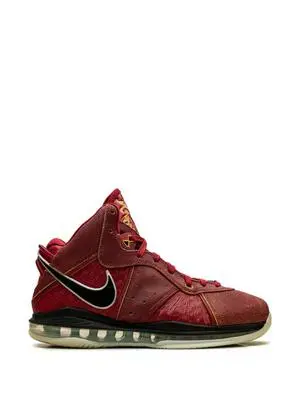 Nike Lebron 8 Qs Gym Sneakers - Red