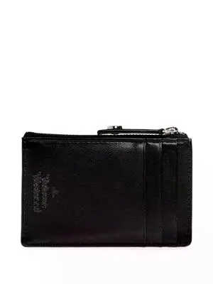 VIVIENNE WESTWOOD Slim Long Crystal-embellished Orb Card Holder