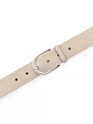 BGM LABEL Velvet Buckle Belt