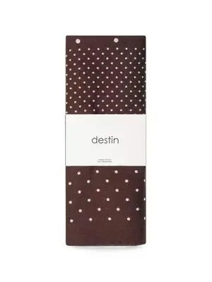 Destin Polka-dot Judy Scarf - Brown