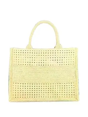 Dior Book Raffia Medium Tote Bag