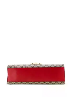 Gucci Padlock Gg Coated Canvas And Leather Shoulder Bag