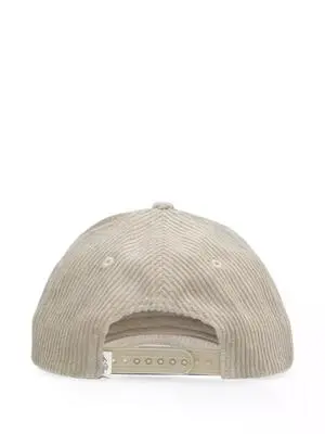 LES DEUX Logo-embroidered Corduroy Baseball Cap