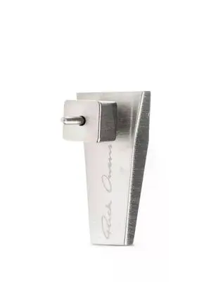 Rick Owens Crystal-embellished Single Earring - Silver