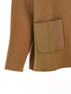 Max Mara Hooded Zip-up Coat