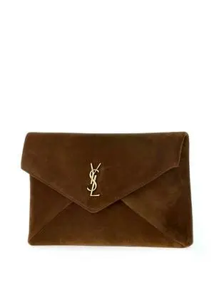 Saint Laurent Cassandre Shoulder Bag - Brown