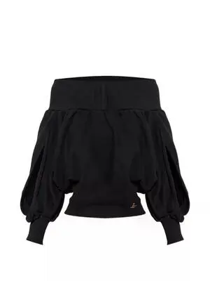 VIVIENNE WESTWOOD Zingara Off-the-shoulder Top - Black