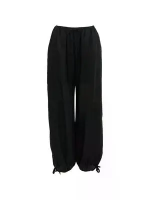 THE LOOM Drawstring-fastening Trousers - Black