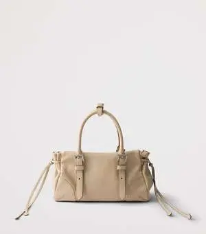 Prada Small Leather Karin Top-handle Bag