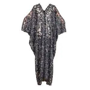 JENNAFER GRACE Empire Sequin Embellished Kaftan