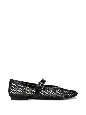 GUESS Mesh Ballet Flats With Buckle Strap