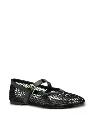Guess Mesh Ballet Flats With Buckle Strap