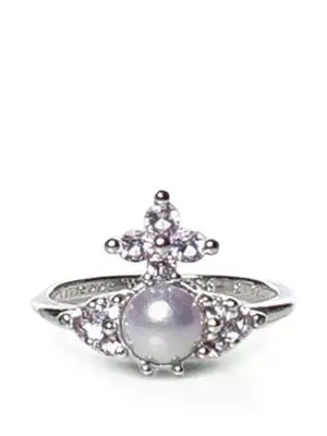 VIVIENNE WESTWOOD Orb Crystal-embellished Ring