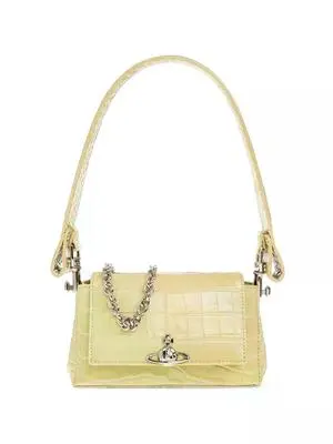 VIVIENNE WESTWOOD Small Hazel Shoulder Bag - Yellow