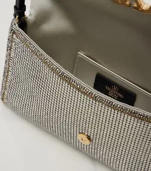 Valentino Garavani Devain Small Chainmail Shoulder Bag