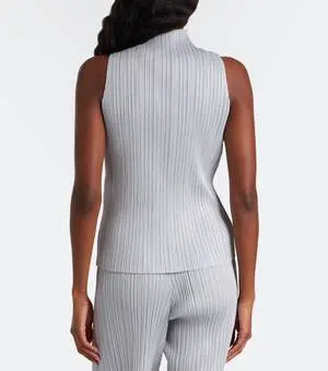 Issey Miyake Basics Pleated Top