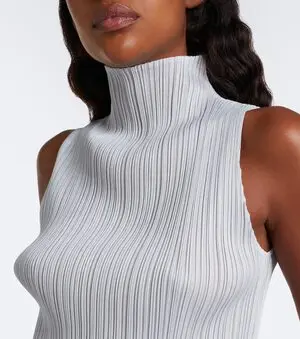 Issey Miyake Basics Pleated Top