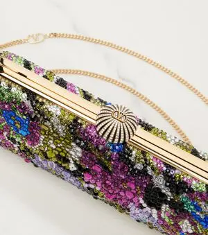 Valentino Garavani Carry Secrets Embellished Clutch