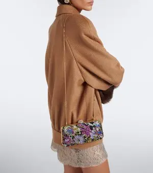 Valentino Garavani Carry Secrets Embellished Clutch