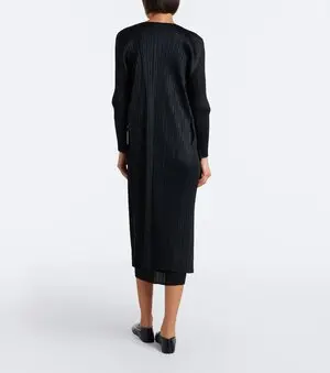 Issey Miyake Basics Pleated Cardigan