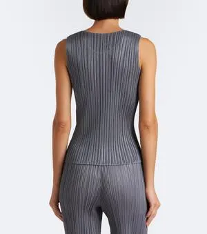Issey Miyake Basics Pleated Top