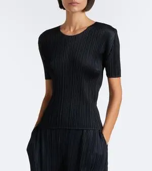 Issey Miyake Basics Pleated Top