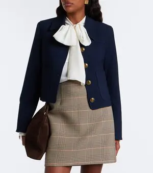 Veronica Beard Turnell Cropped Jacket