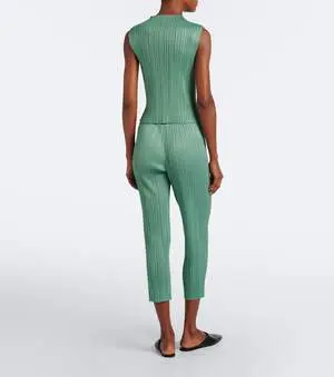 Issey Miyake August Pleated Slim Pants
