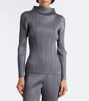 Issey Miyake Basics Pleated Top