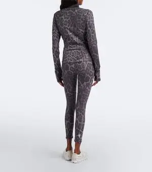 Adidas By Stella McCartney Truepurpose Leopard-print Leggings