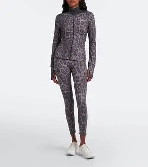 Adidas By Stella McCartney Truepurpose Leopard-print Leggings