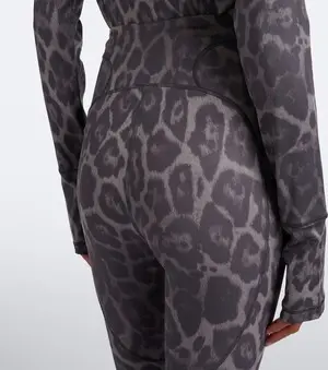 Adidas By Stella McCartney Truepurpose Leopard-print Leggings