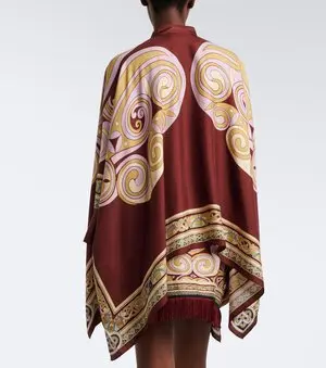 La DoubleJ Printed Silk Twill Shirt