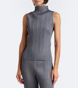 Issey Miyake Basics Pleated Top