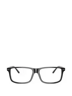 POLO RALPH LAUREN EYEWEAR Rectangle Frames Glasses - Black